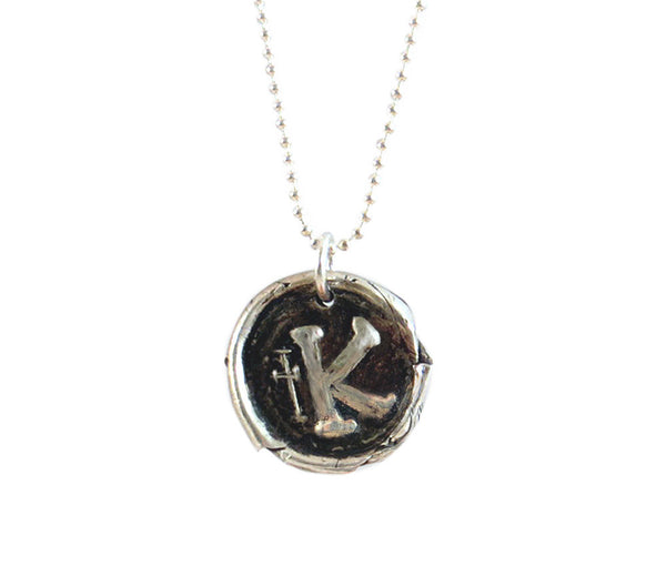 Letter K Roman Coin - The Silver Acorn